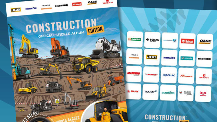 InPublishing: Launch: Construction Stickers & Album Collection