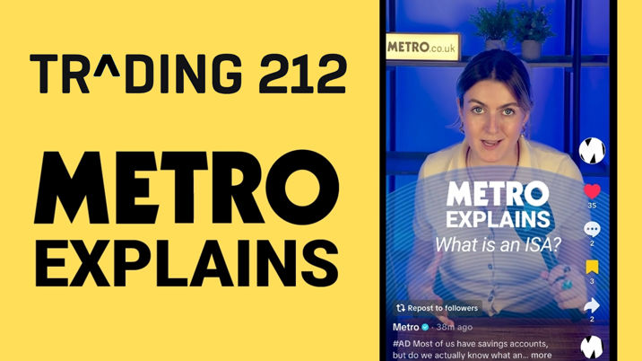 InPublishing: Trading 212 launches Metro Explains Investing video series